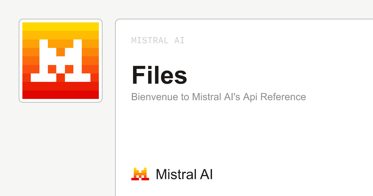 Files