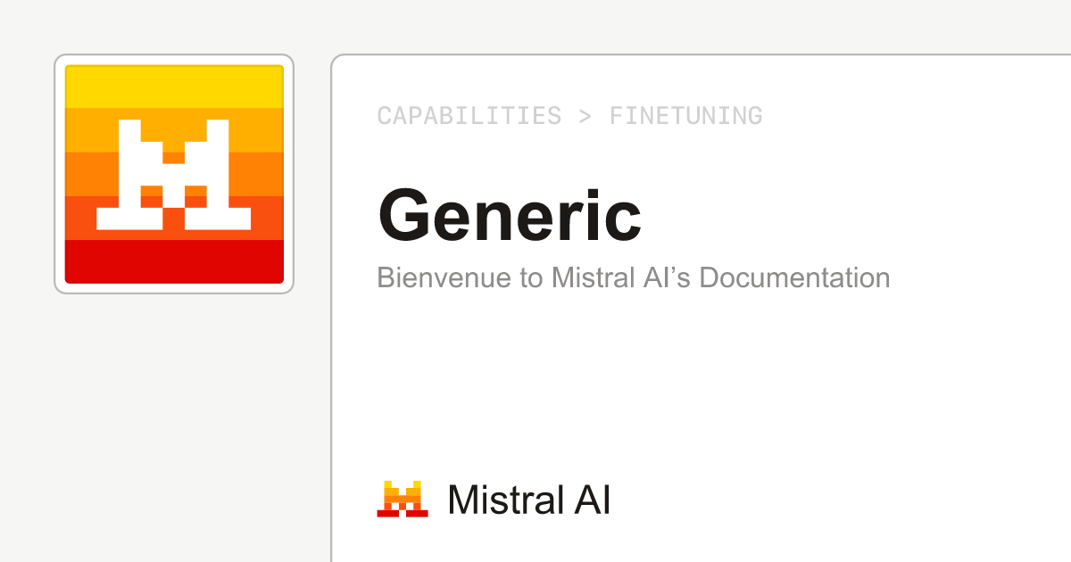 Mistral Docs